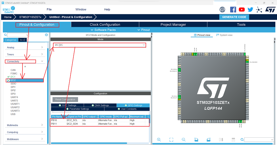 STM32CubeMX驱动MPU6050模块 - 知乎