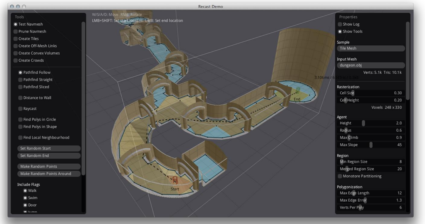 Recast Navigation源码分析：导航网格Navmesh的生成原理 - 知乎