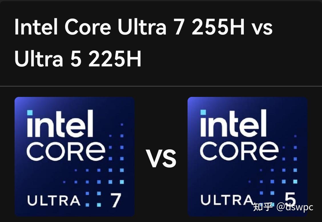 轻薄本选Ultra 5 225H和Ultra 7 255H性能有多大差距？选择哪个性价比高？ - 知乎