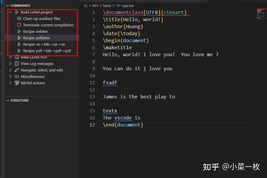 最强latex配置VScode+Texlive+SumatraPDF - 知乎