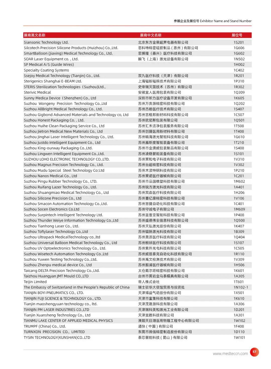 倒计时3天！Medtec 2025上海医疗器械设计与制造技术展，展商名录抢先解锁~ - 知乎