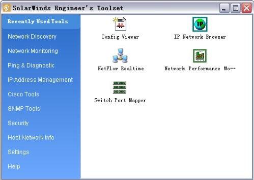 知乎盐选 | 13.2.2 SolarWinds Engineer’s Toolset