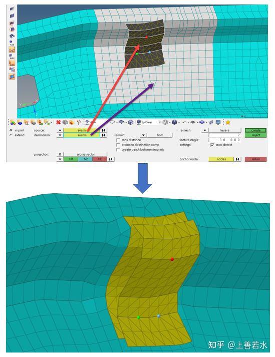 【HyperMesh宝典】之2D单元质量提升攻略(下） - 知乎