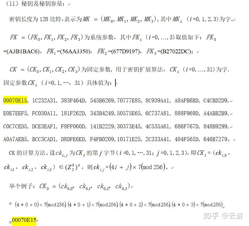 SM4密码算法解读 - 知乎