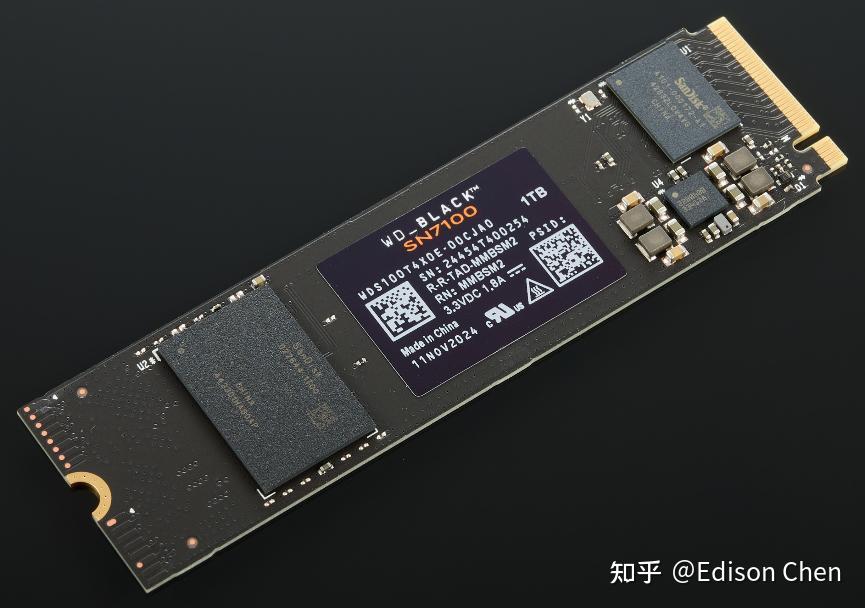 西数固态黑盘 SN7100 1TB/2TB 首测 - 知乎