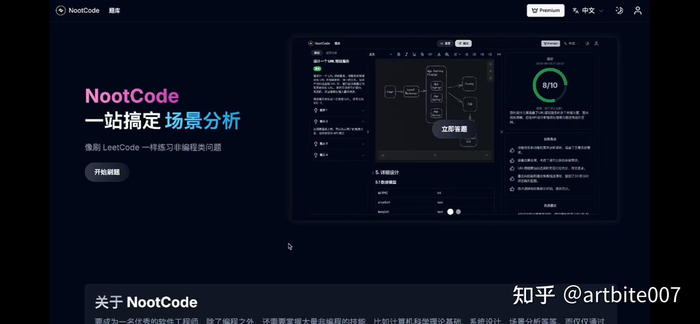 AI大模型模拟面试实时反馈评分的平台 nootcode来了 - 知乎