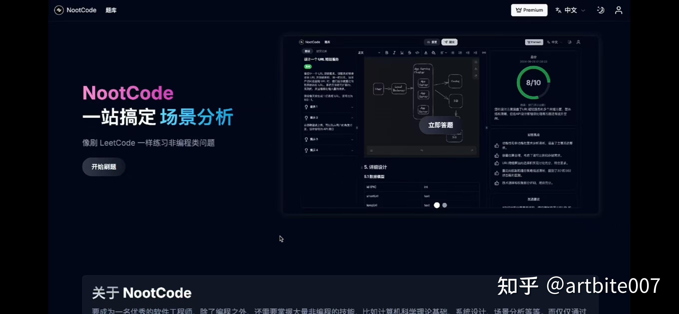 AI大模型模拟面试实时反馈评分的平台 nootcode来了 - 知乎