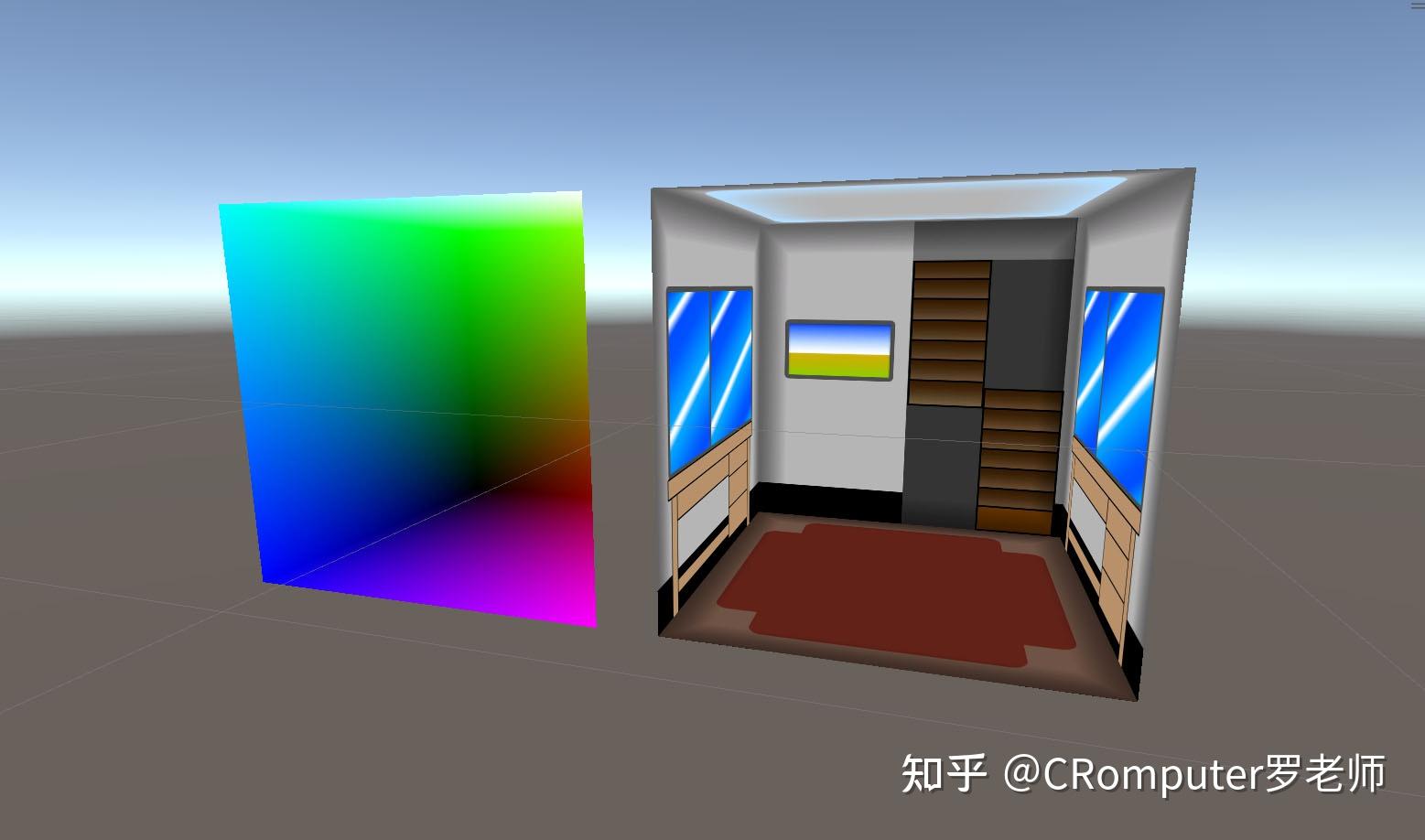 UnityShader 基础（54）表面内部空间映射（InteriorMapping）1基础 - 知乎