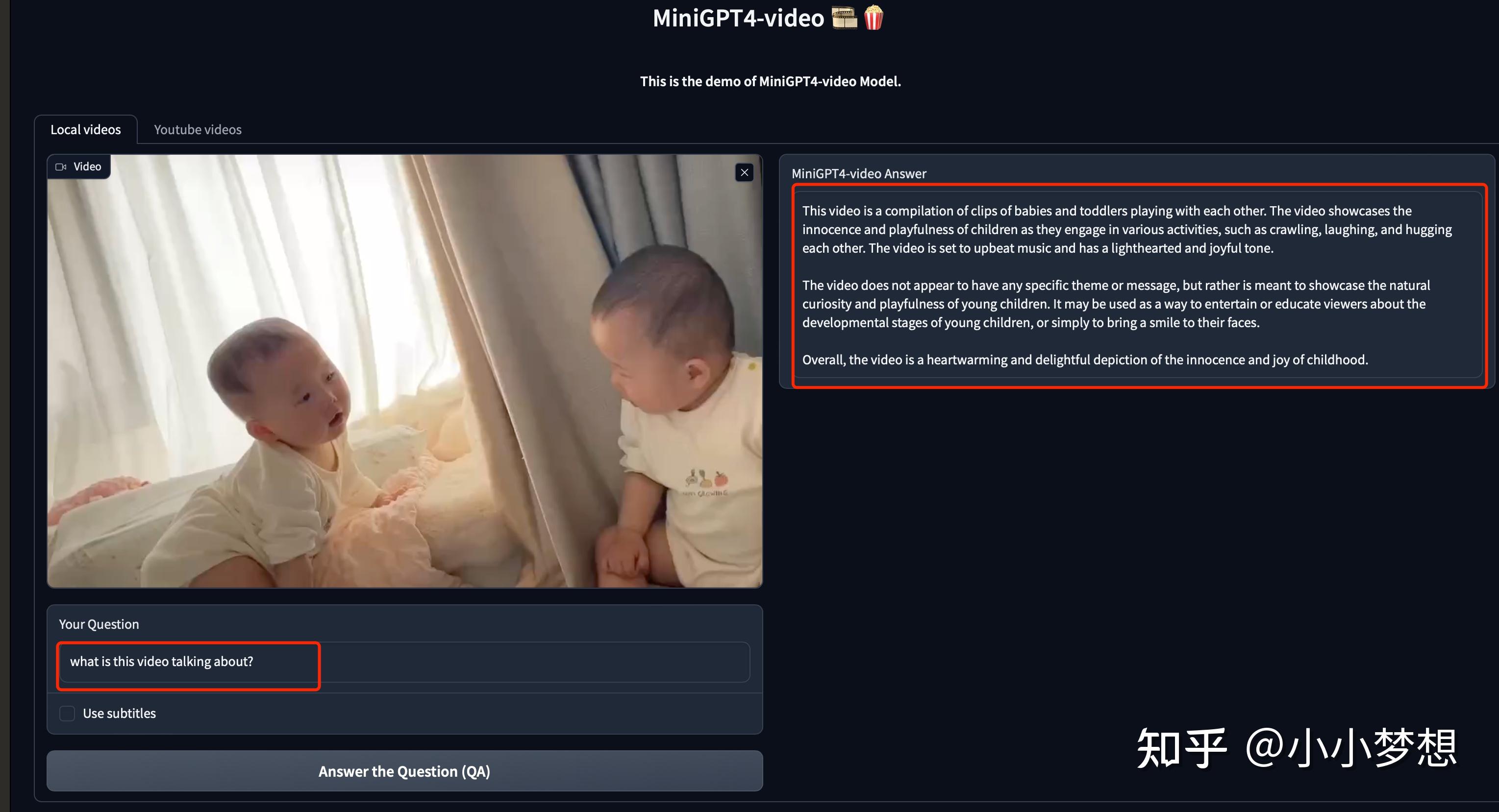 最新视频理解大模型之minigpt4 Video 知乎