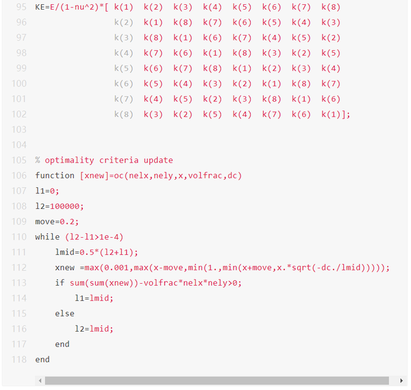 龙凯副教授：入门拓扑优化，从经典99行Matlab程序起步(8月18日） - 知乎