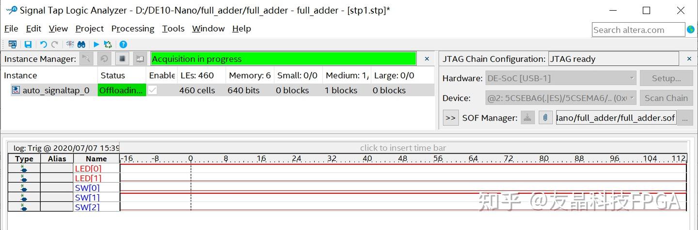 Signal Tap Logic Analyzer使用讲解 - 知乎