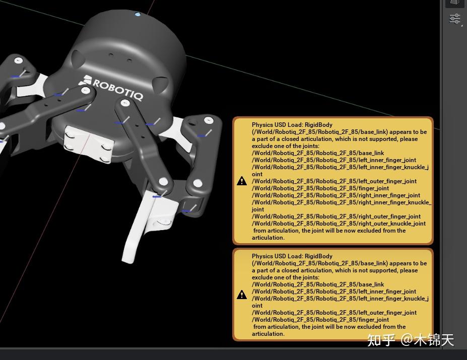 【Isaac Sim 4.5.0】Tools and Tutorials - Robot Setup - Rig Closed-Loop Structures - 知乎