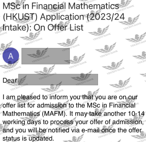 2023 VH Offer | 双喜临门！HKUST录取捷报再添两枚！港科金数offer来咯~ - 知乎