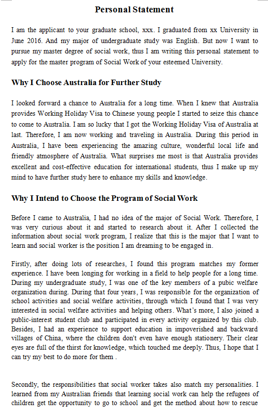留学澳洲个人陈述Personal Statement到底要怎么写？ - 知乎