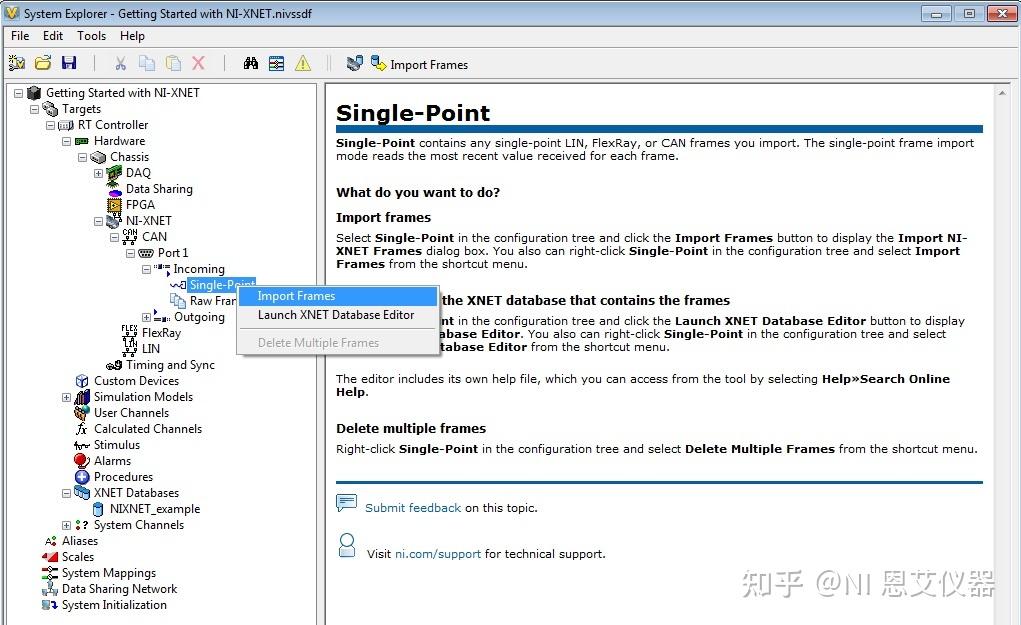 如何安装NI-XNET并进行NI VeriStand 和 NI LabVIEW的配置？ - 知乎