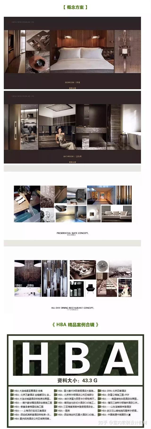 HBA&CCD 施工图案例合辑 - 知乎