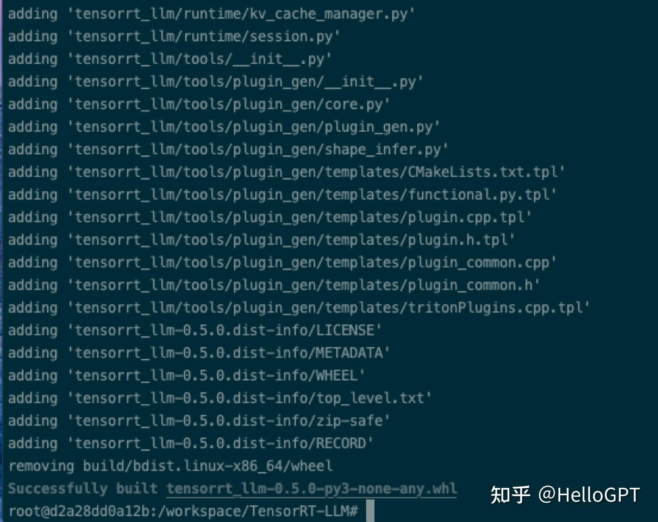 TensorRT-LLM(1)--编译及加载llama模型 - 知乎
