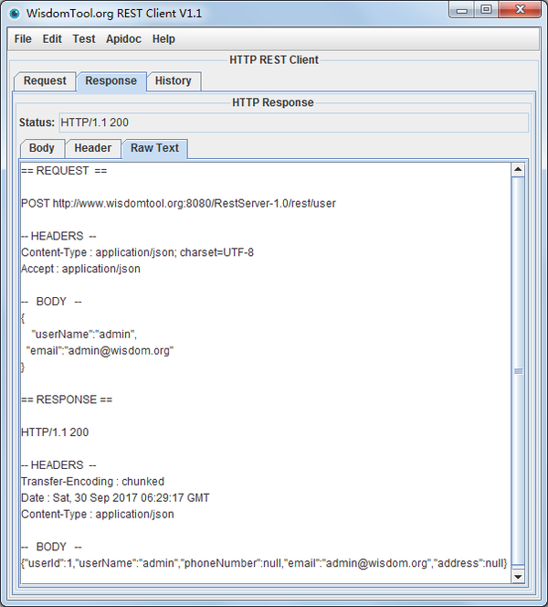 WisdomTool REST Client V1.1 自动化测试API接口，并自动生成API文档 - 知乎