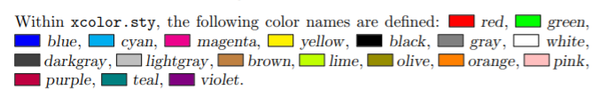 latex系列--3 字体 颜色 列表 表格 - 知乎