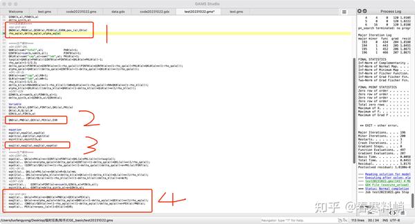 GAMS编写CGE模型代码第三篇：一个简单的静态单区域CGE模型代码编写 - 知乎