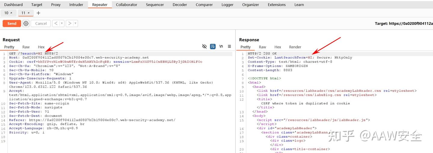 **PortSwigger**做题记录--Cross-site request forgery (CSRF，跨站请求伪造) - 知乎