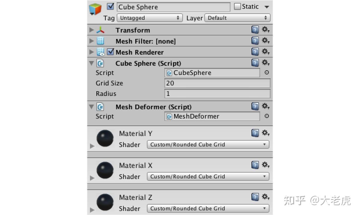 CatlikeCoding-Mesh Deformation 网格形变 - 知乎