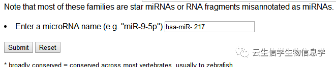 一个在线预测miRNA靶基因的工具——targetscan - 知乎