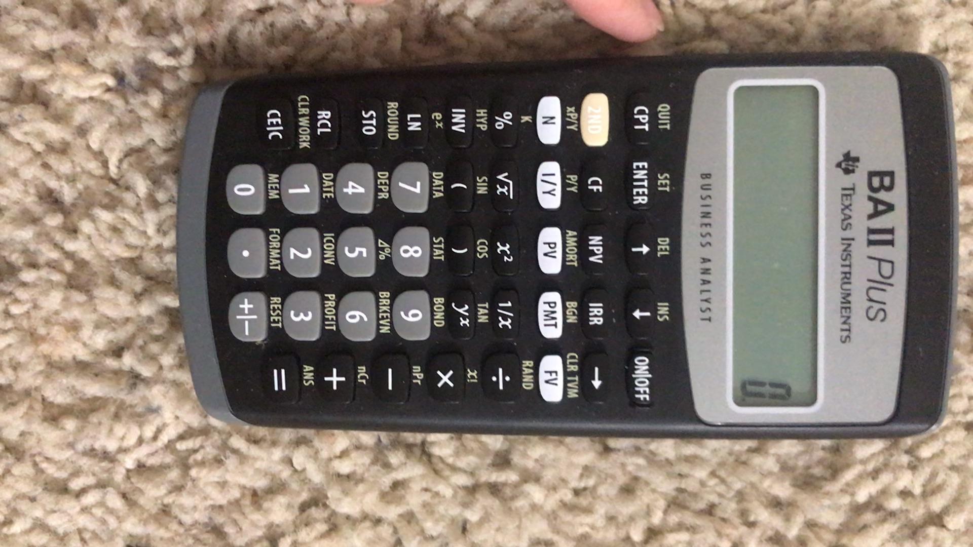 如何用BAII计算器计算债券到期收益率？ - 知乎