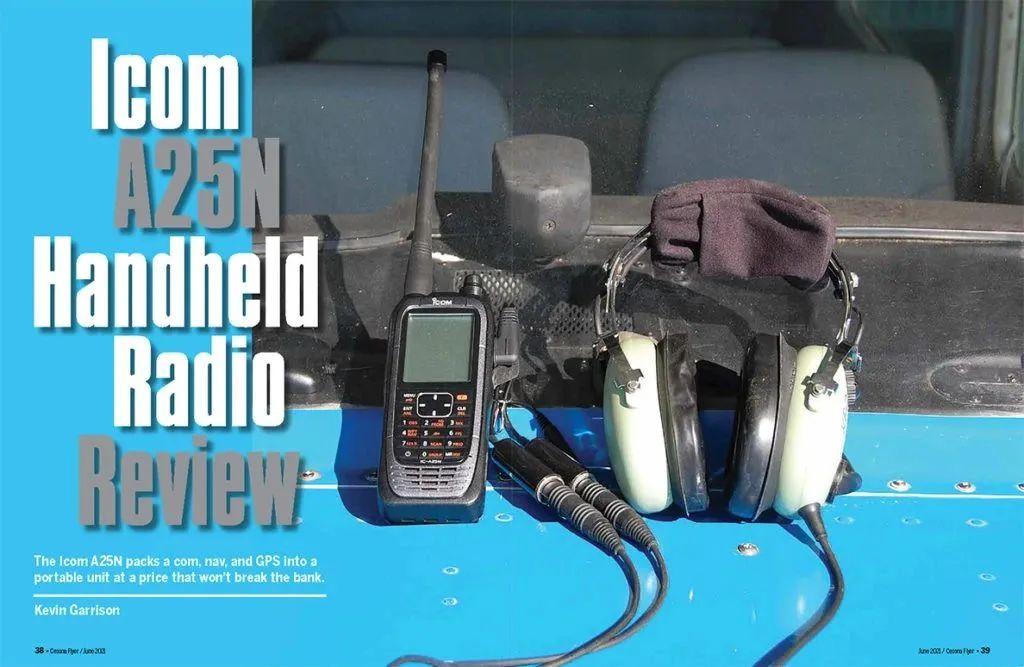 Icom IC-A25N：将航空通信推向新高度 - 知乎
