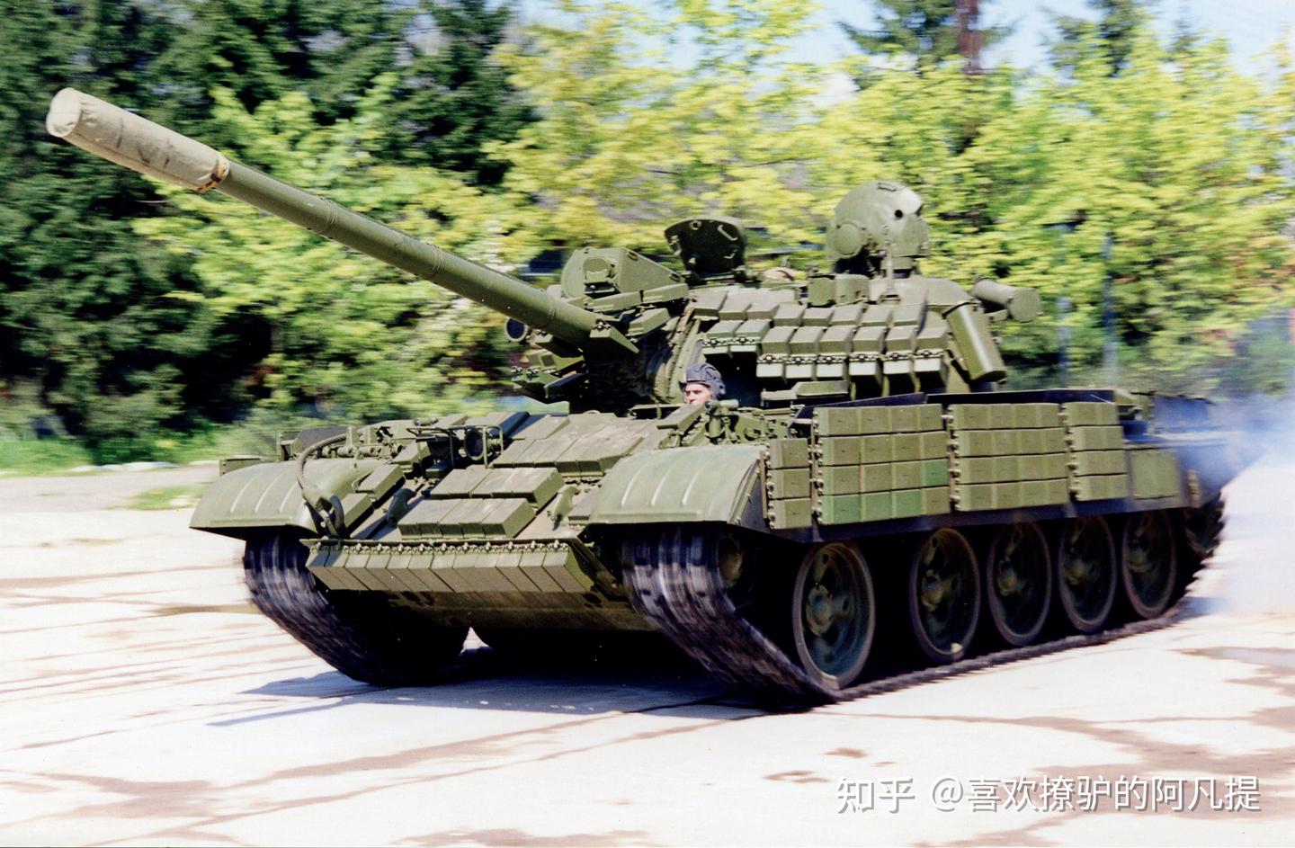 编号16：T-55主战坦克（第六部分）-再见老兵：1980年代以来的改进提高（T-55AD、T-55AMV、T-55M5、T-55M6）及T ...