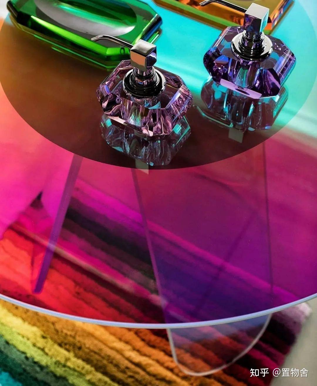 好物推荐|在家中制造出彩虹的Shimmer tavoli茶几 - 知乎