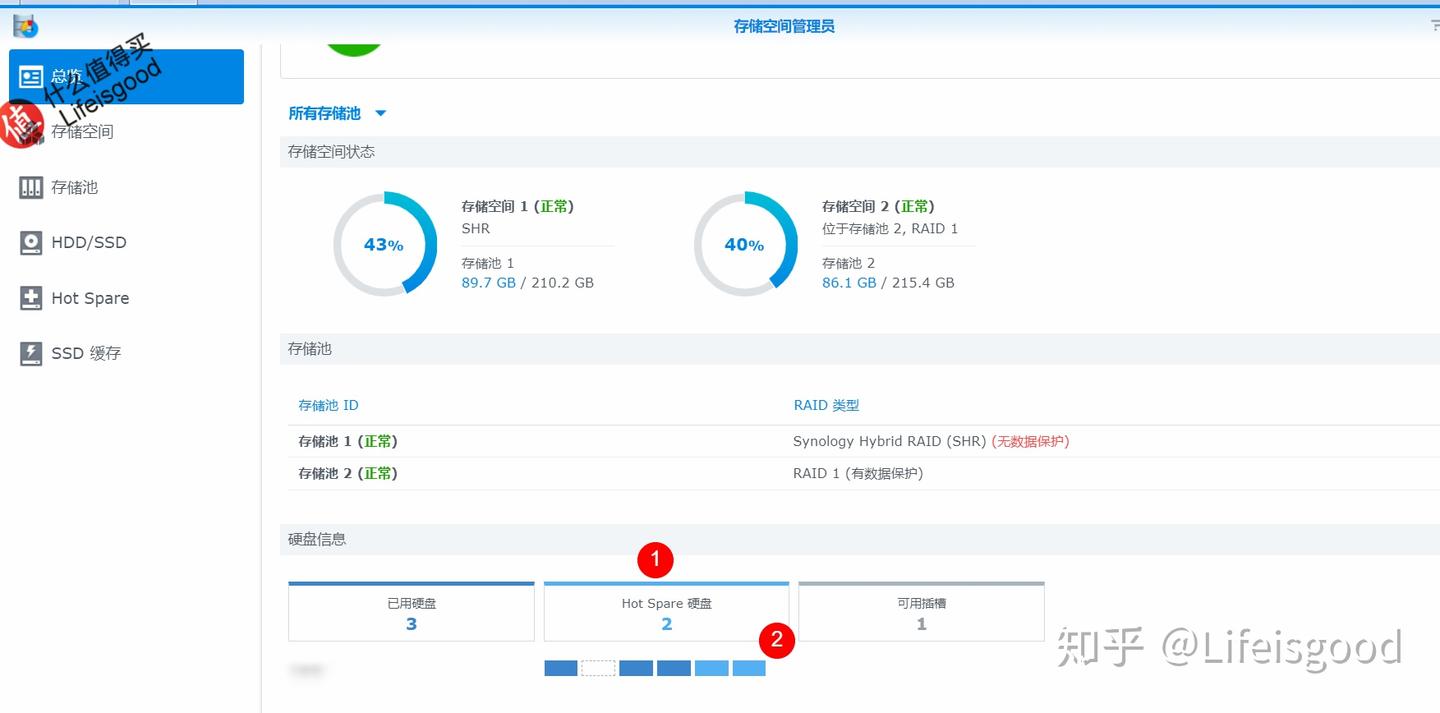 紧急演练：群晖NAS用Hot Spare硬盘自动修复RAID1阵列 - 知乎