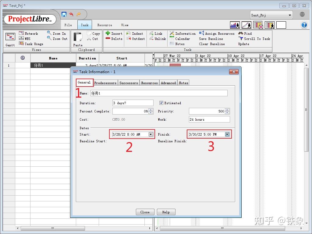 ProjectLibre快速上手指南 - 知乎