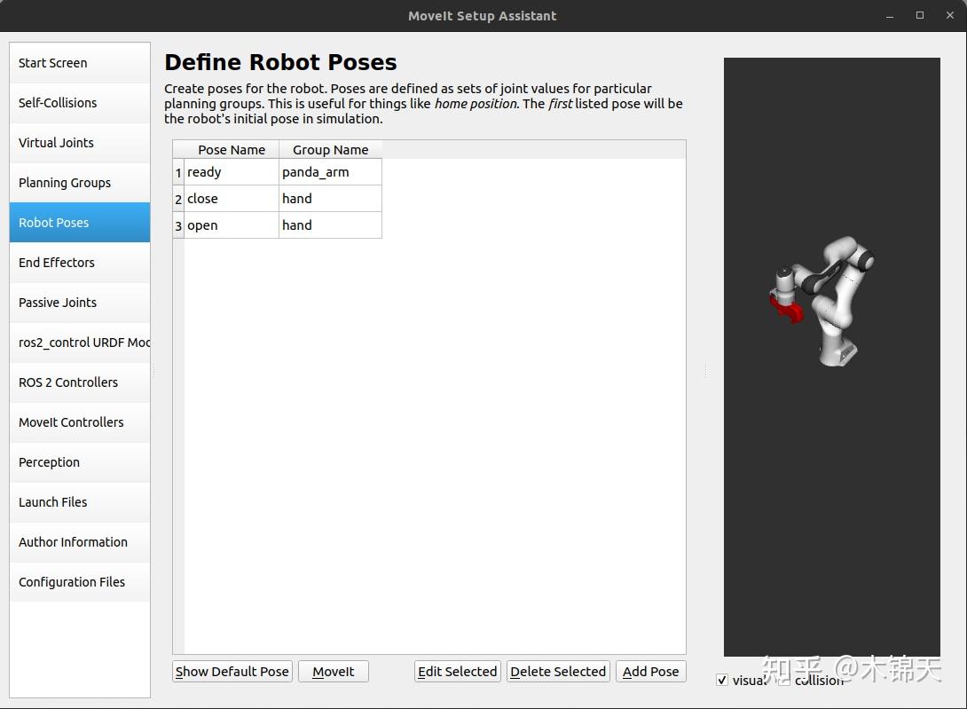 【ROS2 & MoveIt2】MoveIt 2 Examples - MoveIt Setup Assistant - 知乎