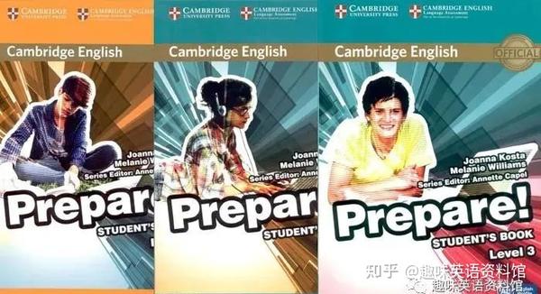 衔接剑桥KET、PET及FCE考试，扩充词汇量！剑桥英语教材Cambridge English Prepare 全7级 - 知乎