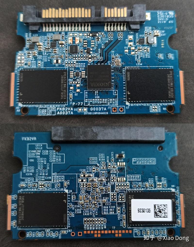 KIOXIA铠侠2.5寸SATA盘TC10 960GB版本性能测试与拆解 - 知乎