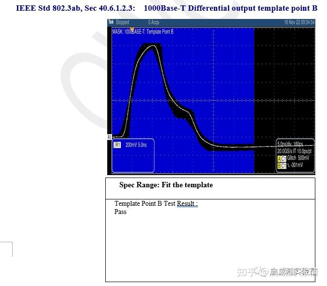 什么是1000M BASE-T以太网信号测试？启威测实测案例带你了解1G BASE-T信号测试！ - 知乎