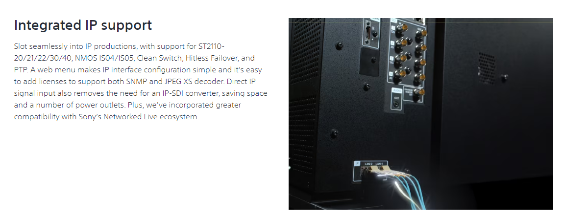 索尼BVM-HX3110 完美的显示设备 似乎没任何缺点 - 知乎