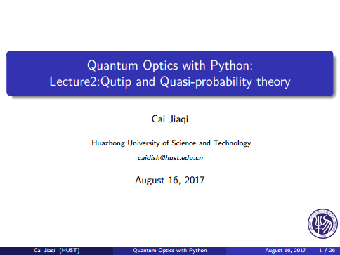 用Qutip学量子光学-第二节：准概率分布 - 知乎