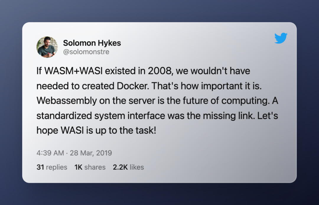 WebAssembly和Docker到底有什么关系？ - 知乎