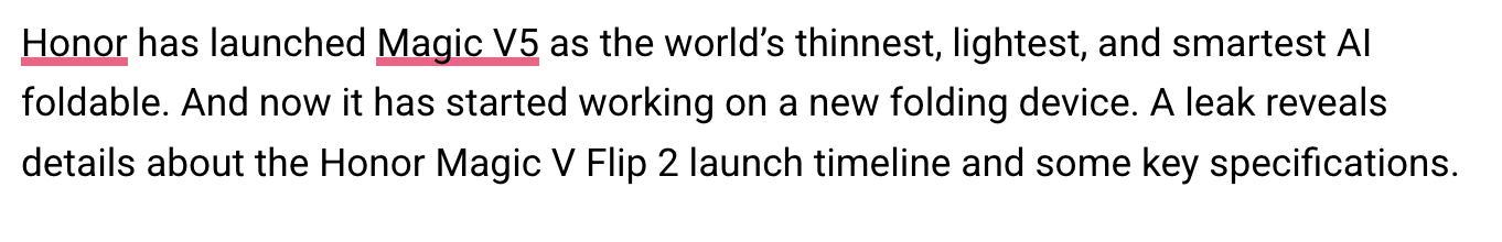 荣耀MagicV Flip2曝光汇总 将对抗华为PuraX - 知乎