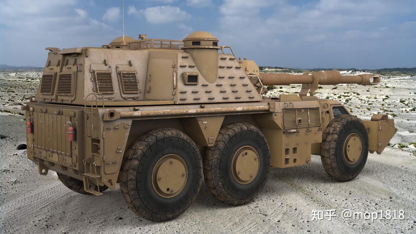 【外网：中英对照】南非G6"犀牛"轮式自行火炮（South Africa G6 "Rhino" Self-Propelled ...