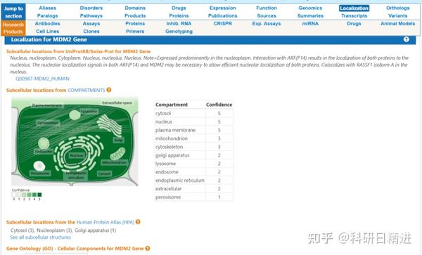 如何利用GeneCards查找目标基因的详细信息 - 知乎
