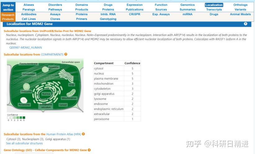如何利用GeneCards查找目标基因的详细信息 - 知乎