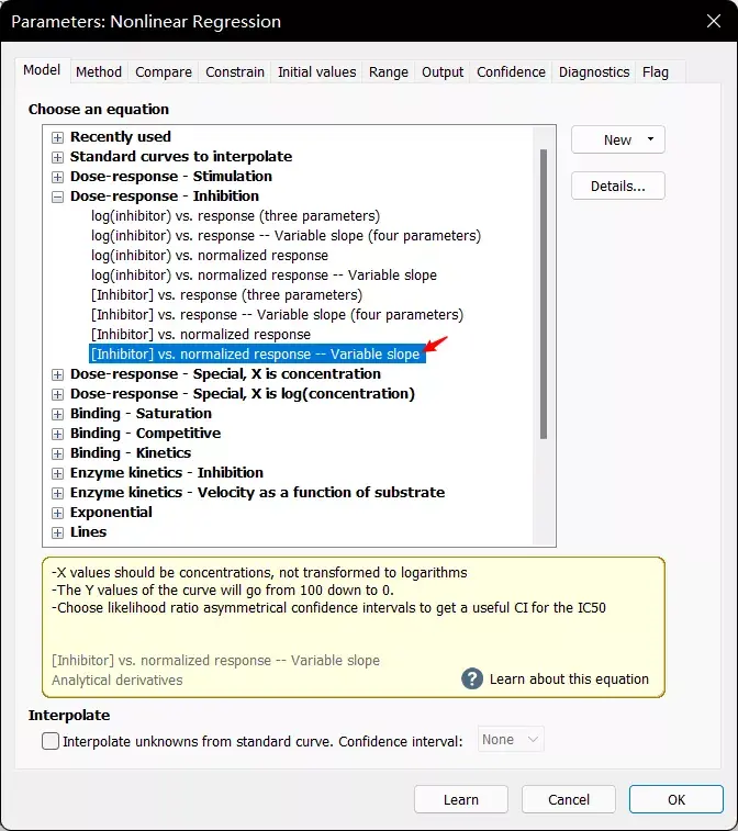 如何用GraphPad Prism计算IC50值及绘制量效关系曲线 - 知乎
