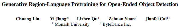 CVPR 2024 | 一种新颖的基于生成式的 OVD 检测范式：GenerateU - 知乎