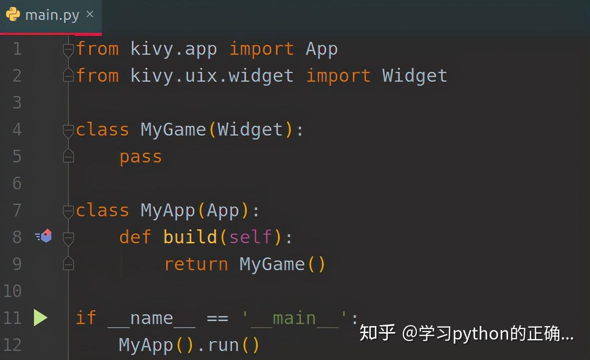 使用 Python Kivy 开发 App 之:创建一个小游戏玩玩 知乎 2239