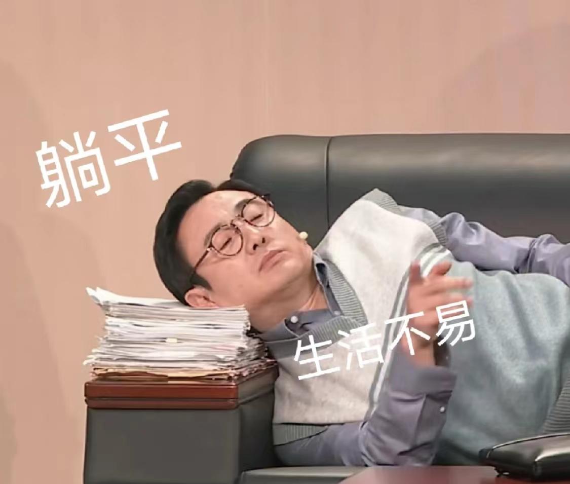 【春晚表情包】沈腾躺平、生活不易！ 知乎