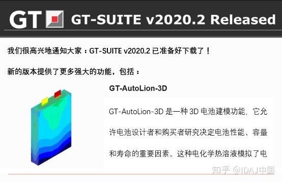 GT-SUITE v2020.2 全新发布 - 知乎