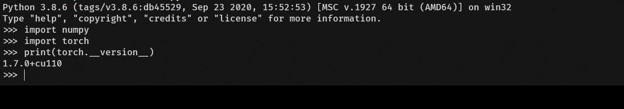 Window下Python+CUDA+PyTorch安装 - 知乎